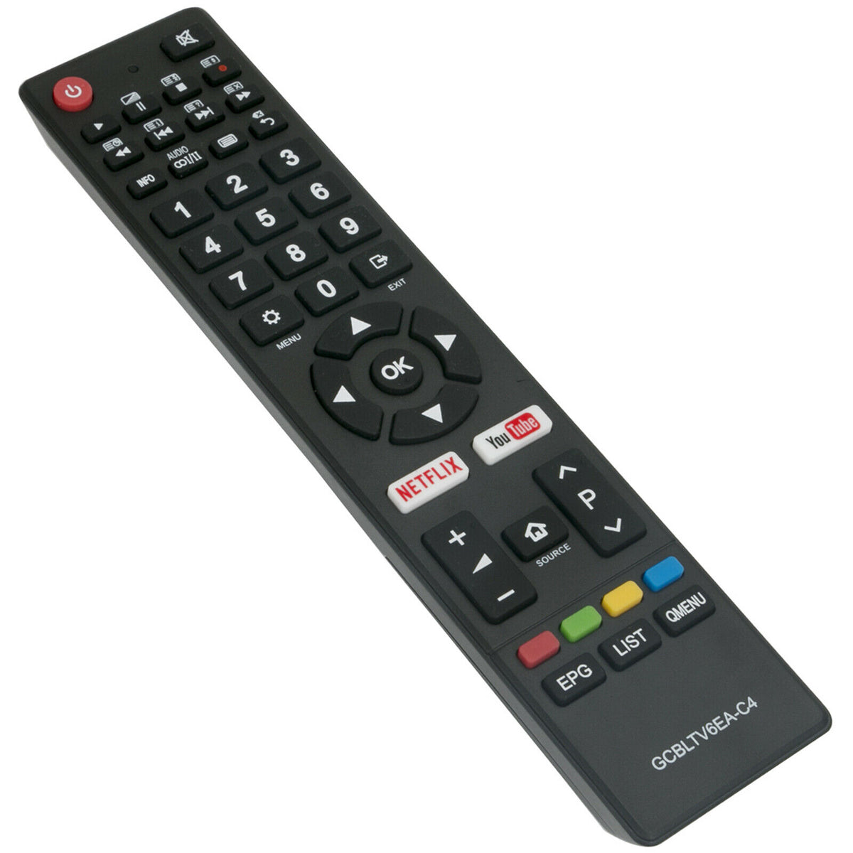 New GCBLTV6EA-C4 Remote Control for CHIQ TV U75G8 U70G8 U50G9 U55G7 U5 ...